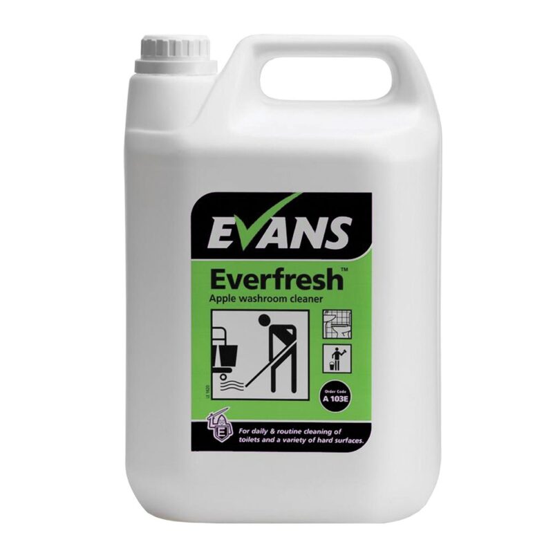 Evans Everfresh Apple Toilet Cleaner 5 Litre - Beauty For