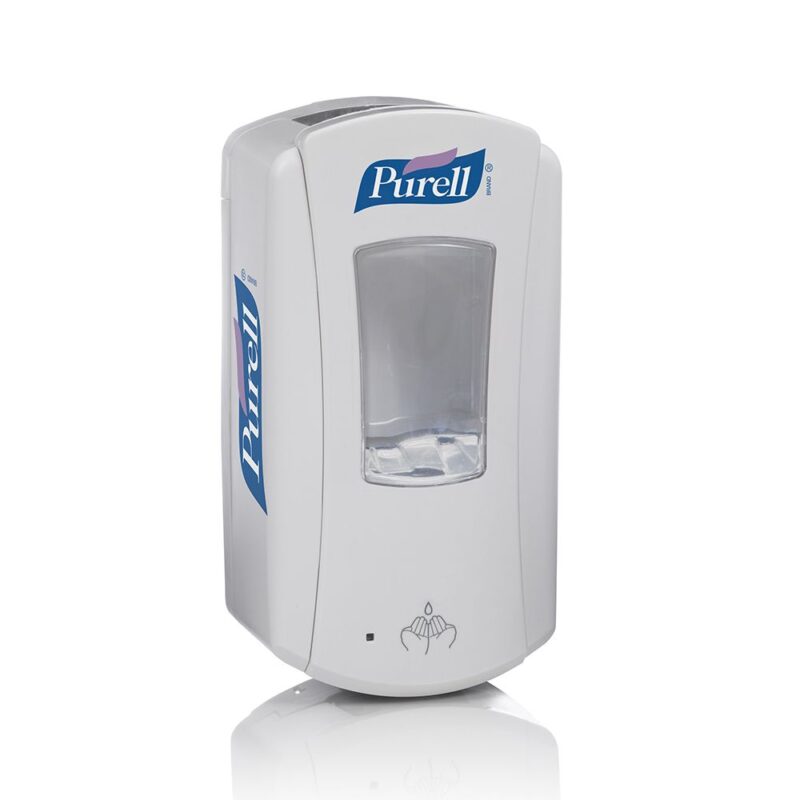 PURELL LTX-12 Touch-Free Grey/White Dispenser for 1200ml - Beauty For