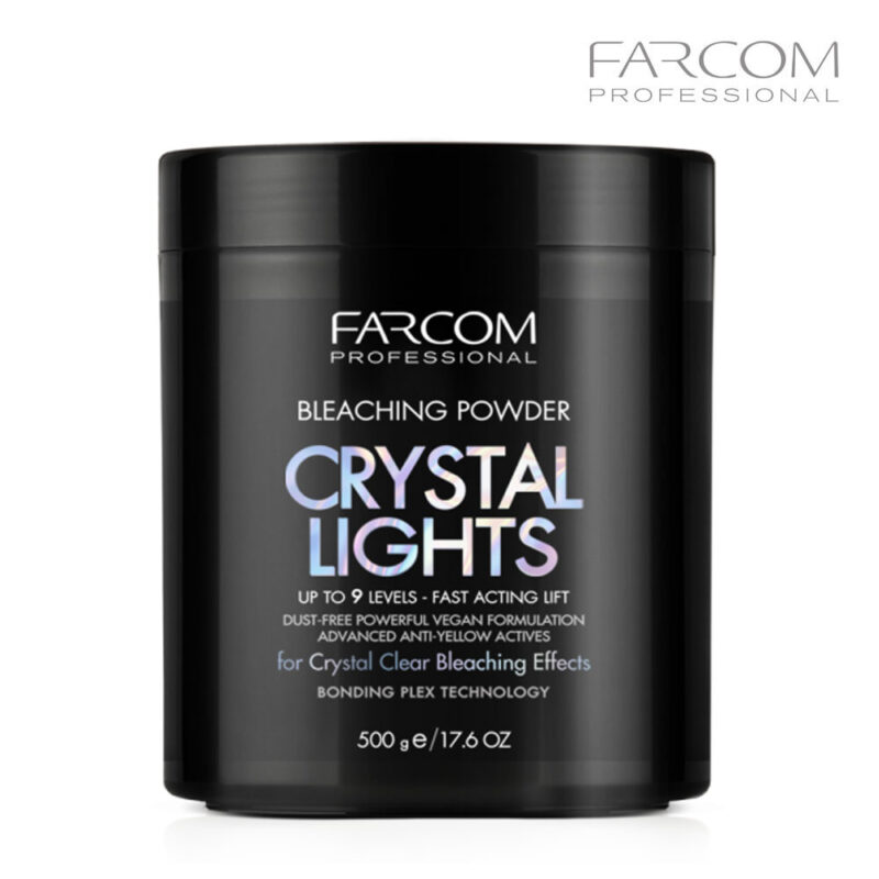 Farcom Crystal Lights Hair Bleaching Powder up to 9 levels 500g ...