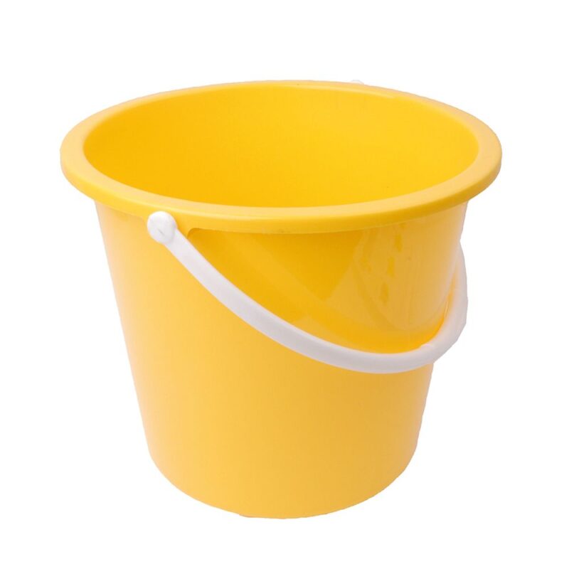 10 Litre Bucket YELLOW - Beauty For