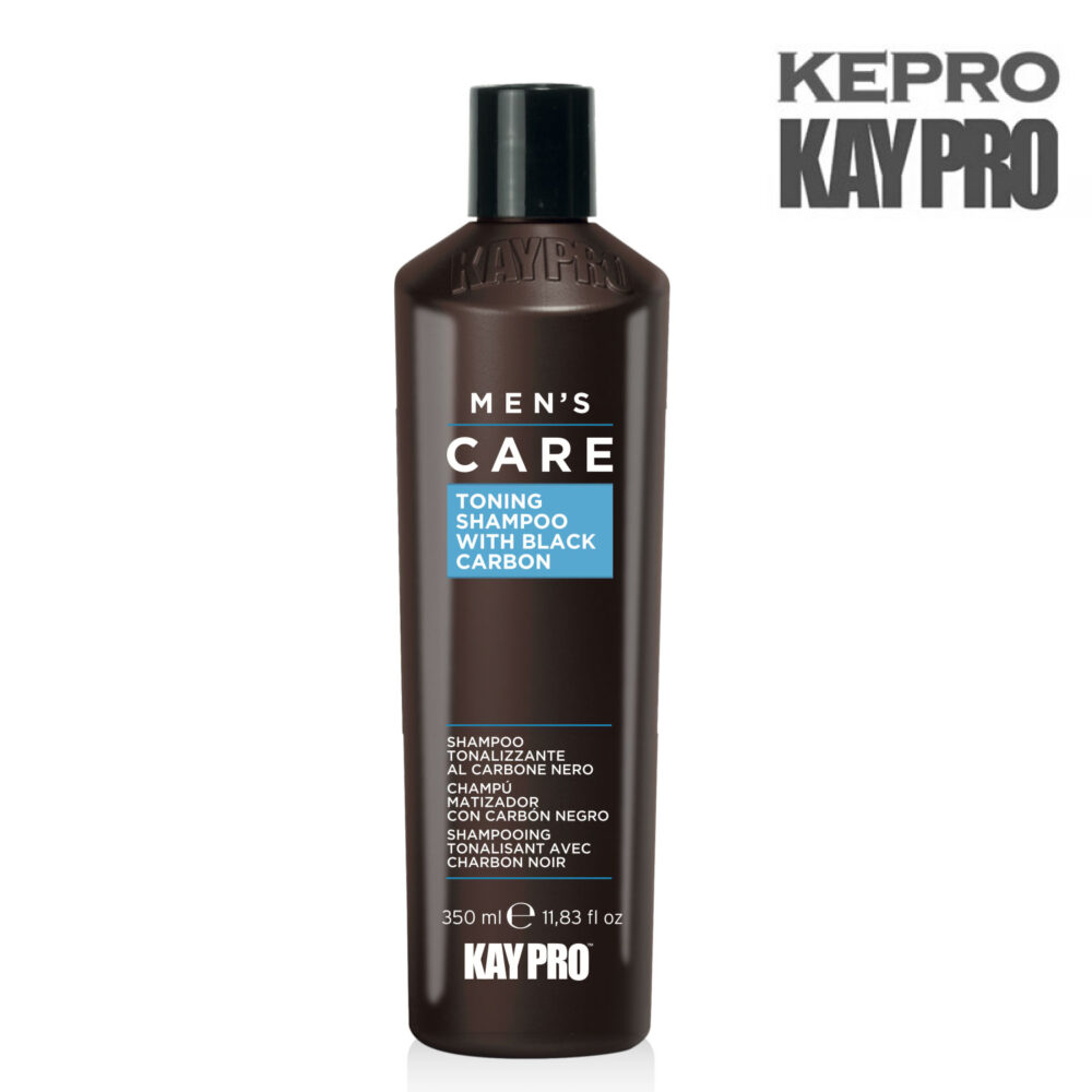 Kepro Mens Care Black Carbon shampoo 350ml - Beauty For