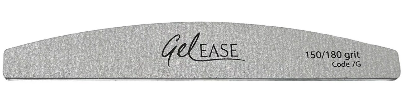 Gelease Premium Half Moon File 150/180 Grit - Beauty For