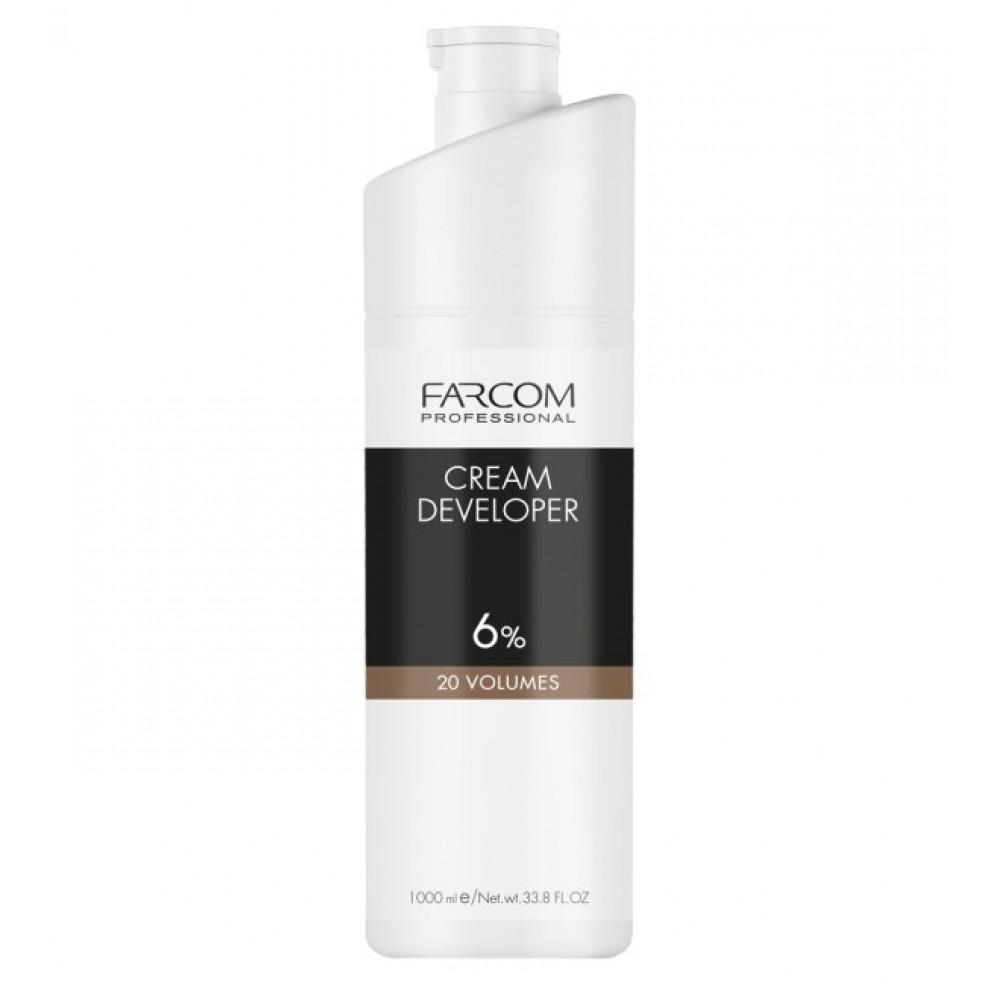 Farcom Professional Cream Developer 20 VOL 6% 1L – Beauty For